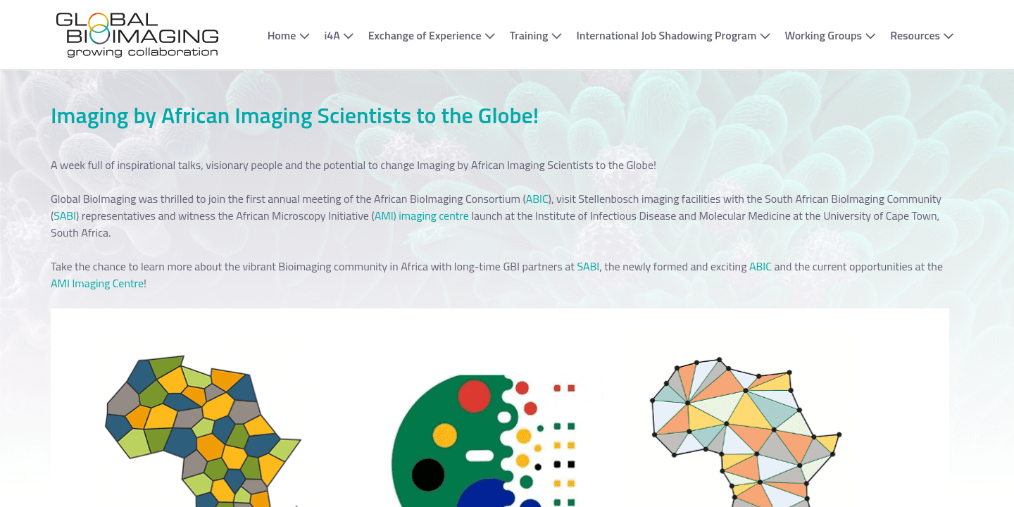 Imaging by African Imaging Scientists to the Globe! | Global BioImaging